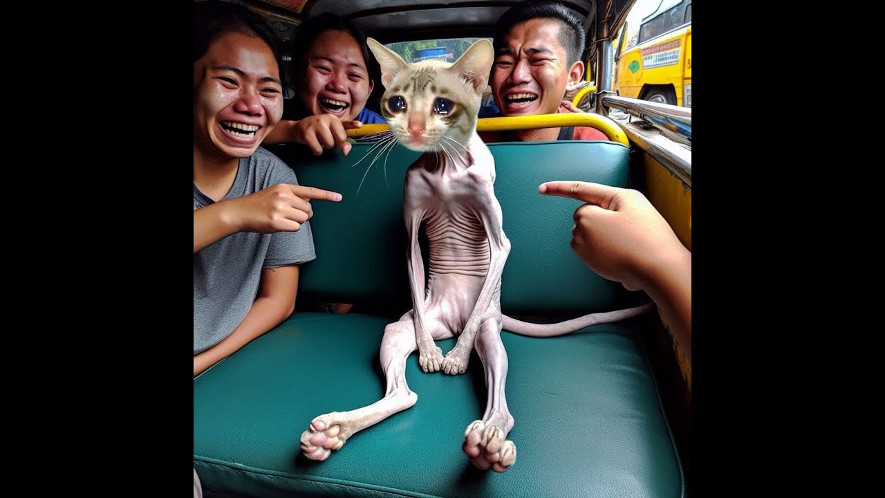 From Skinny to Super Cat! 💪 Watch This Incredible Transformation! 🐱 ️🐱 ...