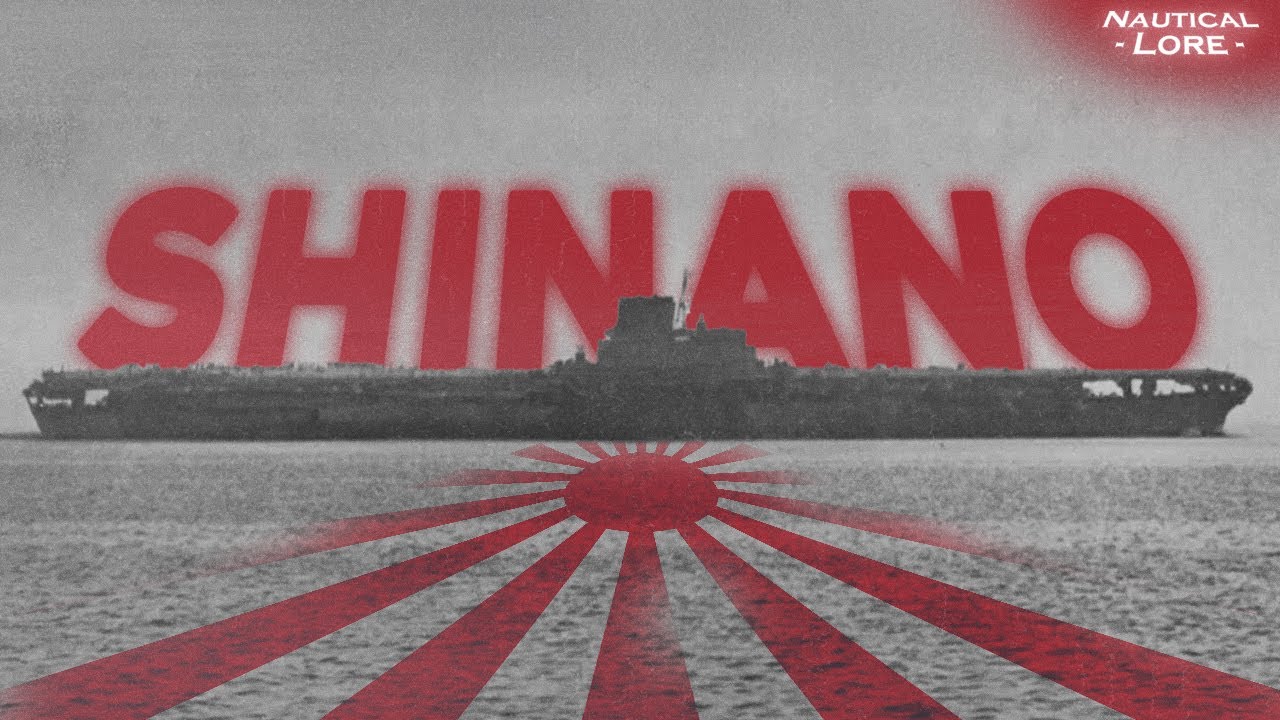 The Sinking of IJN Shinano | The Largest Carrier of WWII - YouTube