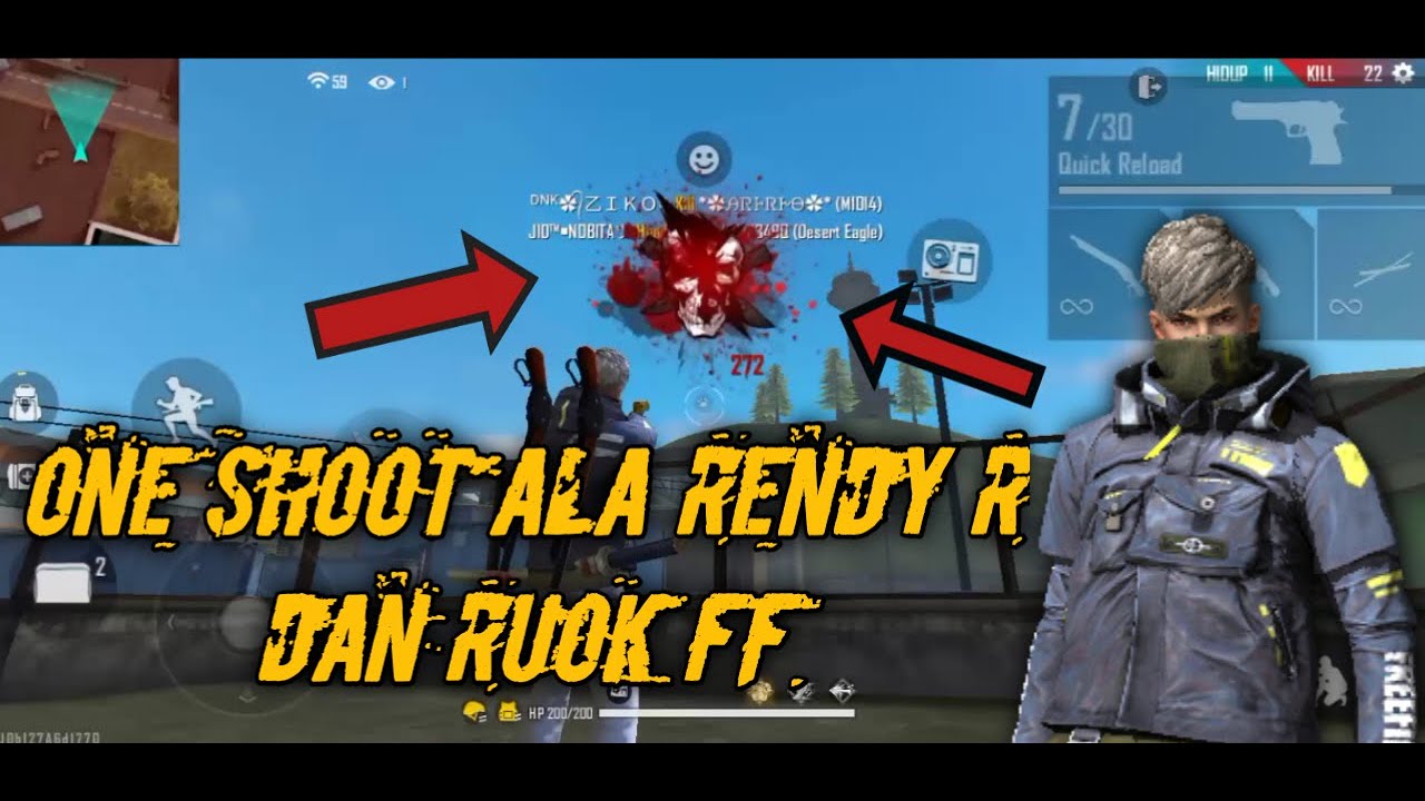 ONE SHOOT ALA RENDY R DAN RUOK FF - YouTube