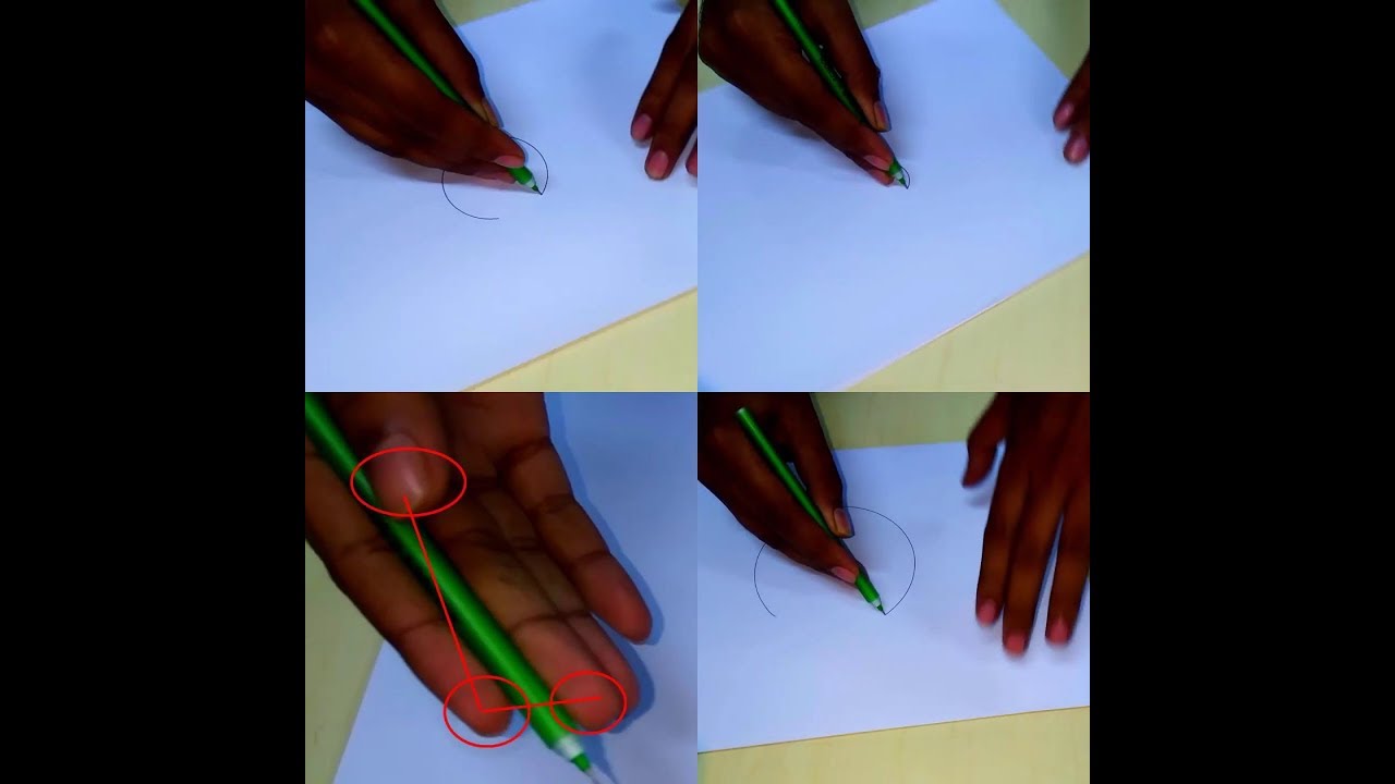 How to Draw Perfect Circle with Fingers - YouTube