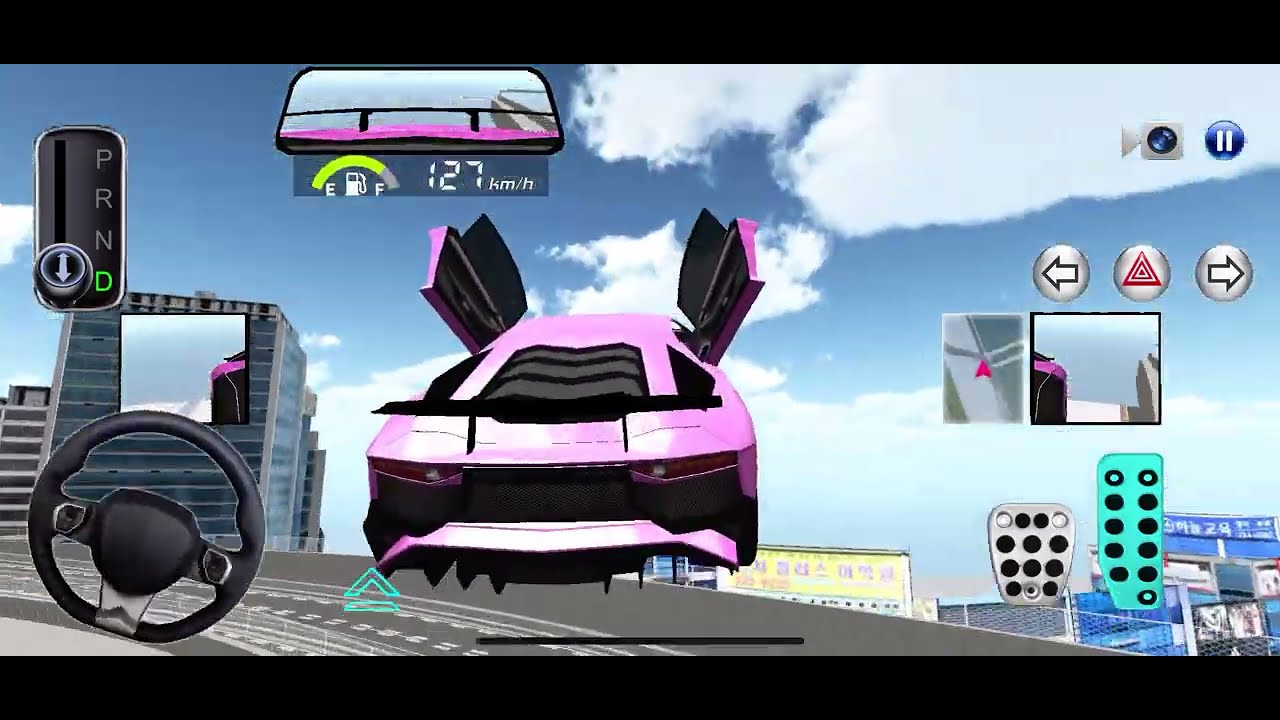 Pink Ferrari New Sports Car | CRAZY DRIVING | 3D Driving Class - YouTube