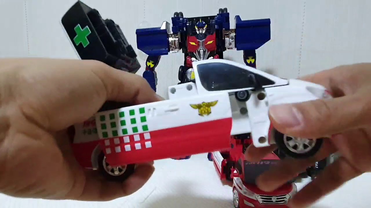 도블리TV 헬로카봇 펜타스톰 합체 HELLO CARBOT TRANSFORMATION - YouTube