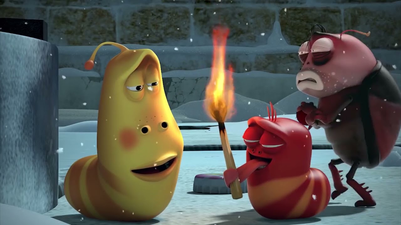 Larva Yellow funny moment 2 - YouTube