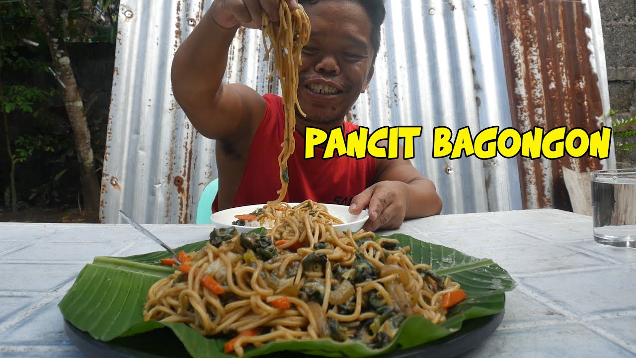 TECHNIQUE MAGPALABAS NG LAMAN NG BAGONGON | PANCIT BAGONGON - YouTube