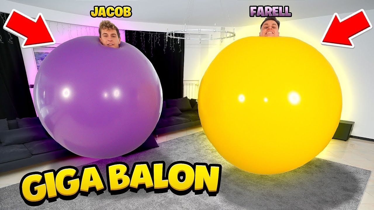 Balon XXL Chalenge z EKIPĄ! MMA z JACOBEM - YouTube