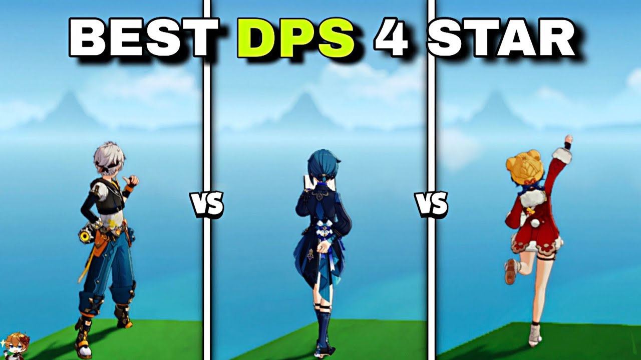BEST DPS 4 STARS YOU SHOULD BUILD | Genshin impact - YouTube
