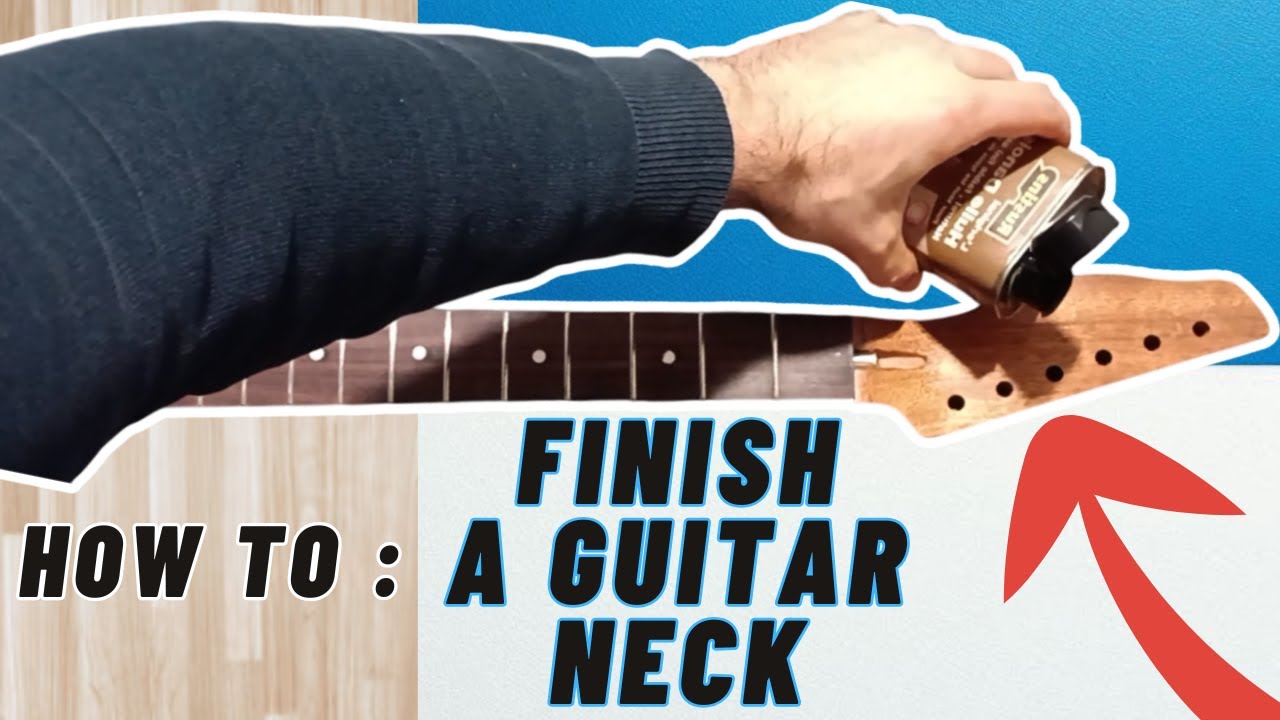Applying An Oil Finish On A Guitar Neck - Building Telecaster style ...