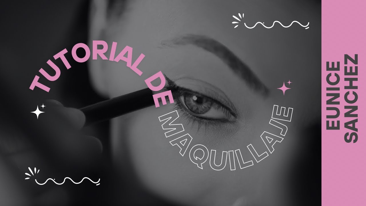 Tutorial de maquillaje (cejas,delineado) - YouTube