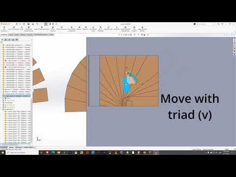 How to Rotate a Part in an assembly (SolidWorks, in 3D = right-click ...