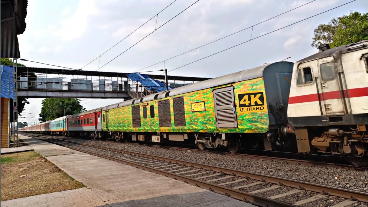 Jammu Tawi Kolkata Express | 13152 DN | 30371 Wap -7 | #train # ...
