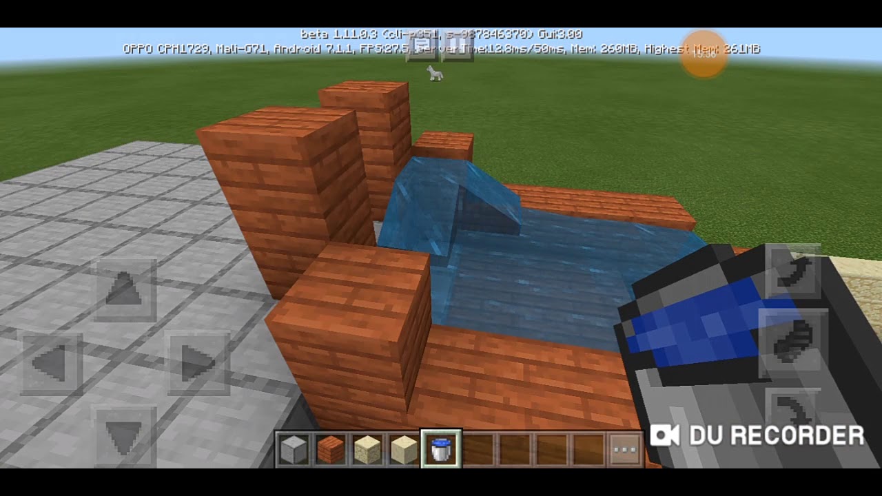 Minecraft:how to make a simple house with swimming pool - YouTube