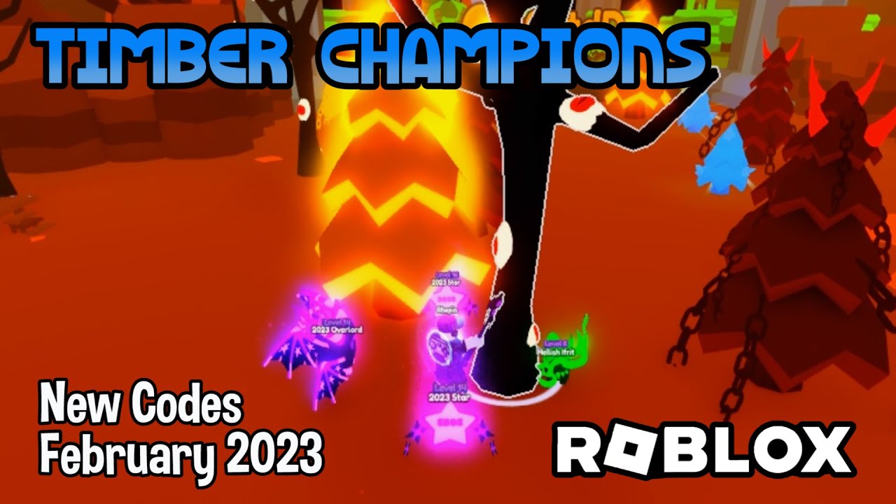 Roblox Timber Champions New Codes February 2023 - YouTube
