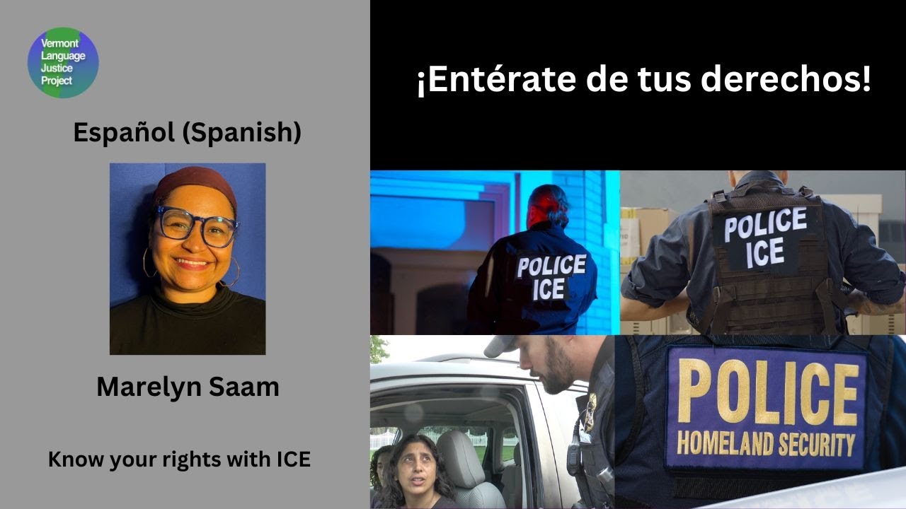 SPANISH: ¡Entérate de tus derechos! Know your rights with ICE - YouTube