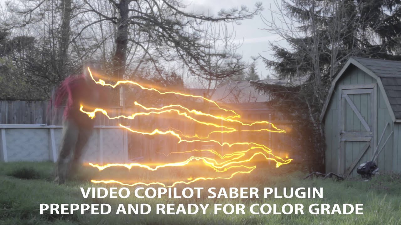 Video Copilot Saber Plugin The Flash Running - YouTube