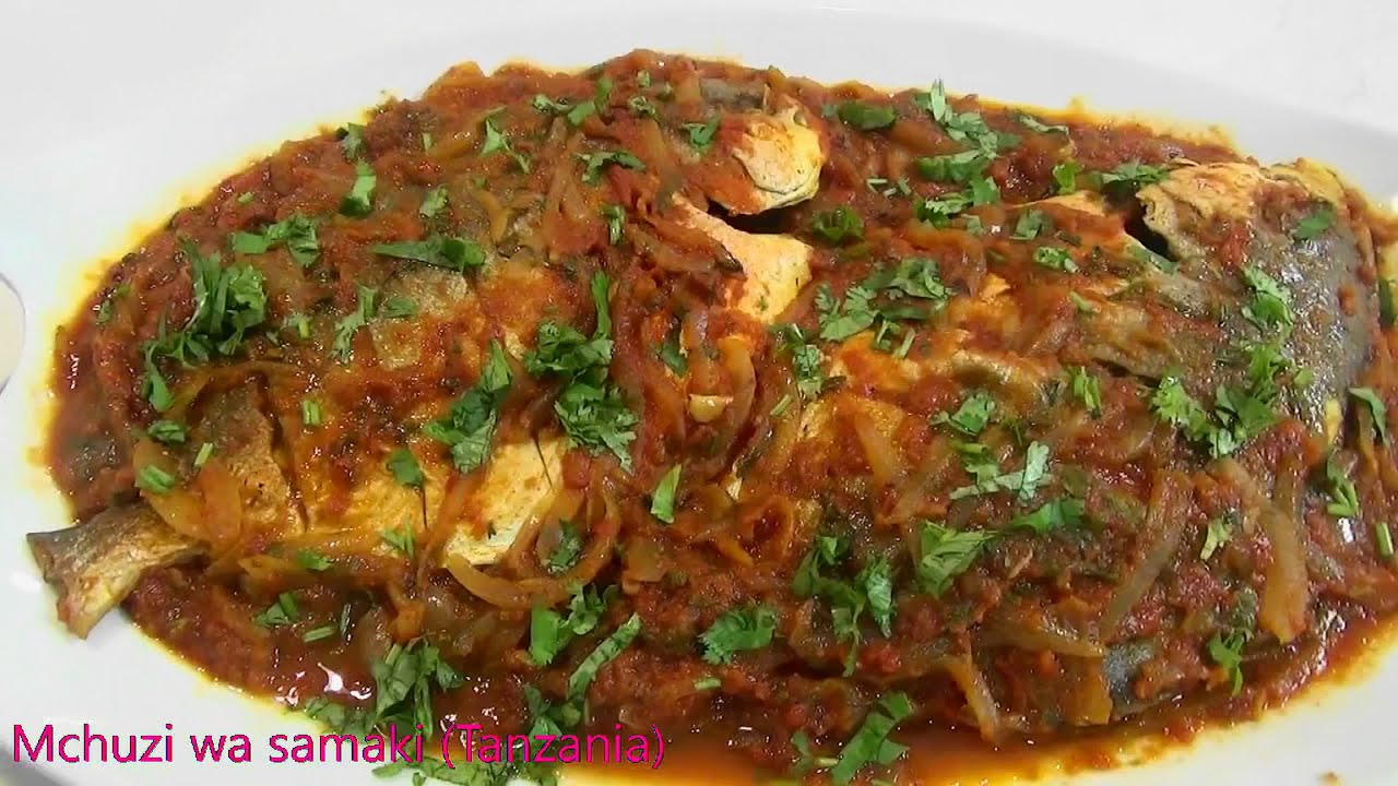 JHC Week 19 Friday - Mchuzi wa samaki (Fish Curry - Tanzania) - YouTube