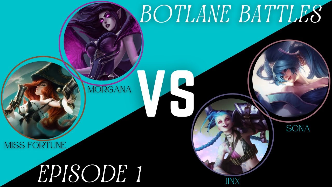 Morgana and MF are ungankable in the bot lane - YouTube