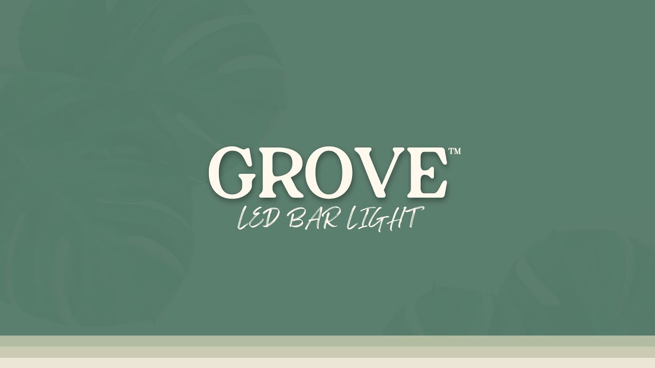 New Grove™ LED Grow Light - Features - YouTube