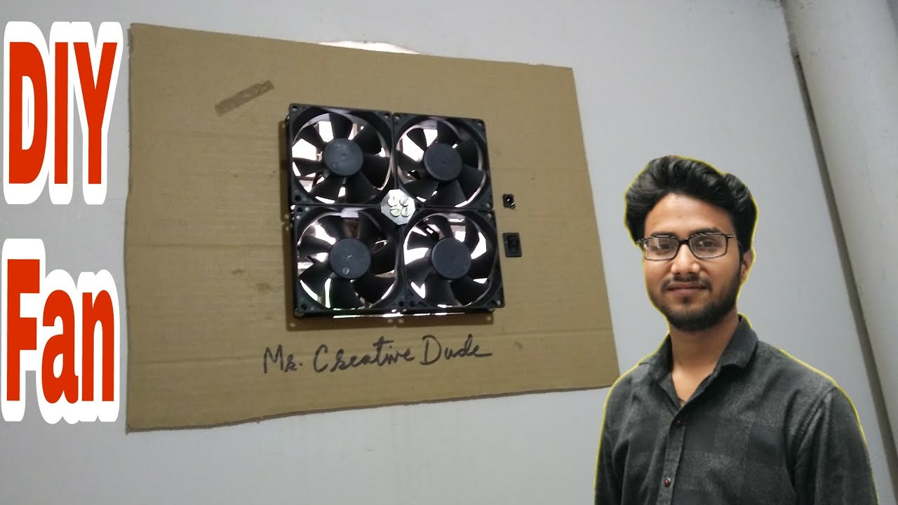 DIY - how to make powerful exhaust fan for kitchen/ bathroom( cheapest ...