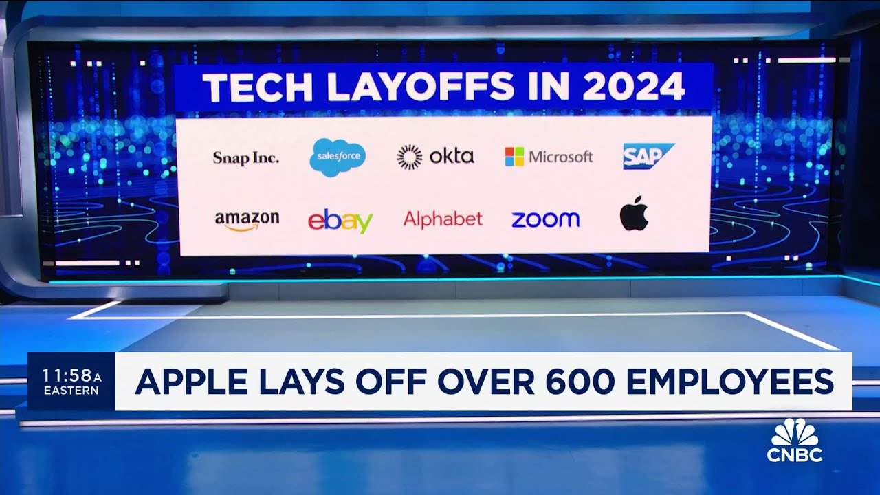 Apple lays off over 600 employees, first significant round of job cuts ...