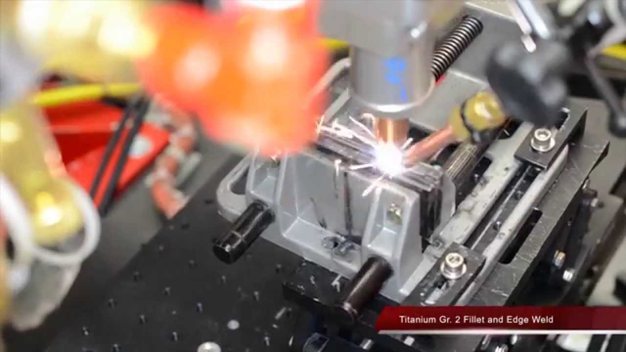 Welding Titanium with CW Fiber Laser - YouTube