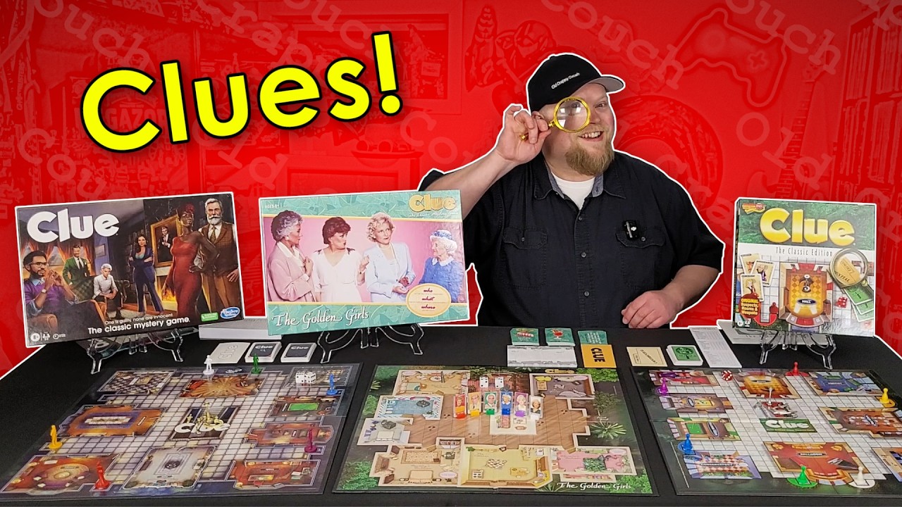 Clue Retro Board Game Review - Hasbro 1949 - 2023 #boardgames - YouTube