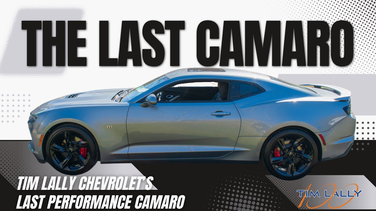 The Last Performance Camaro at Tim Lally Chevrolet - YouTube