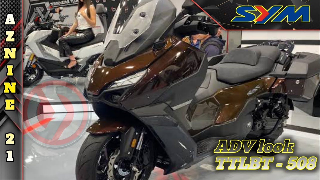 2025 New ADV look SYM TTLBT508 Pazck with new Features and Accessories ...