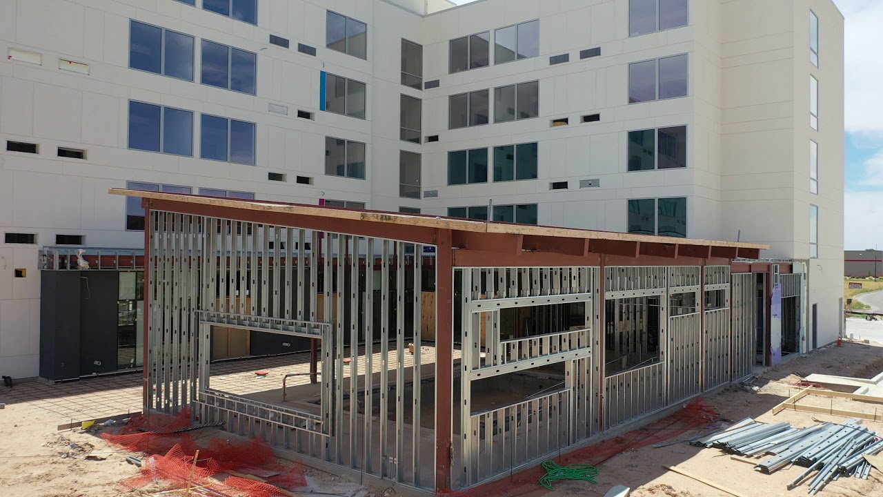 Lubbock Aloft Construction 05 31 2020 - YouTube