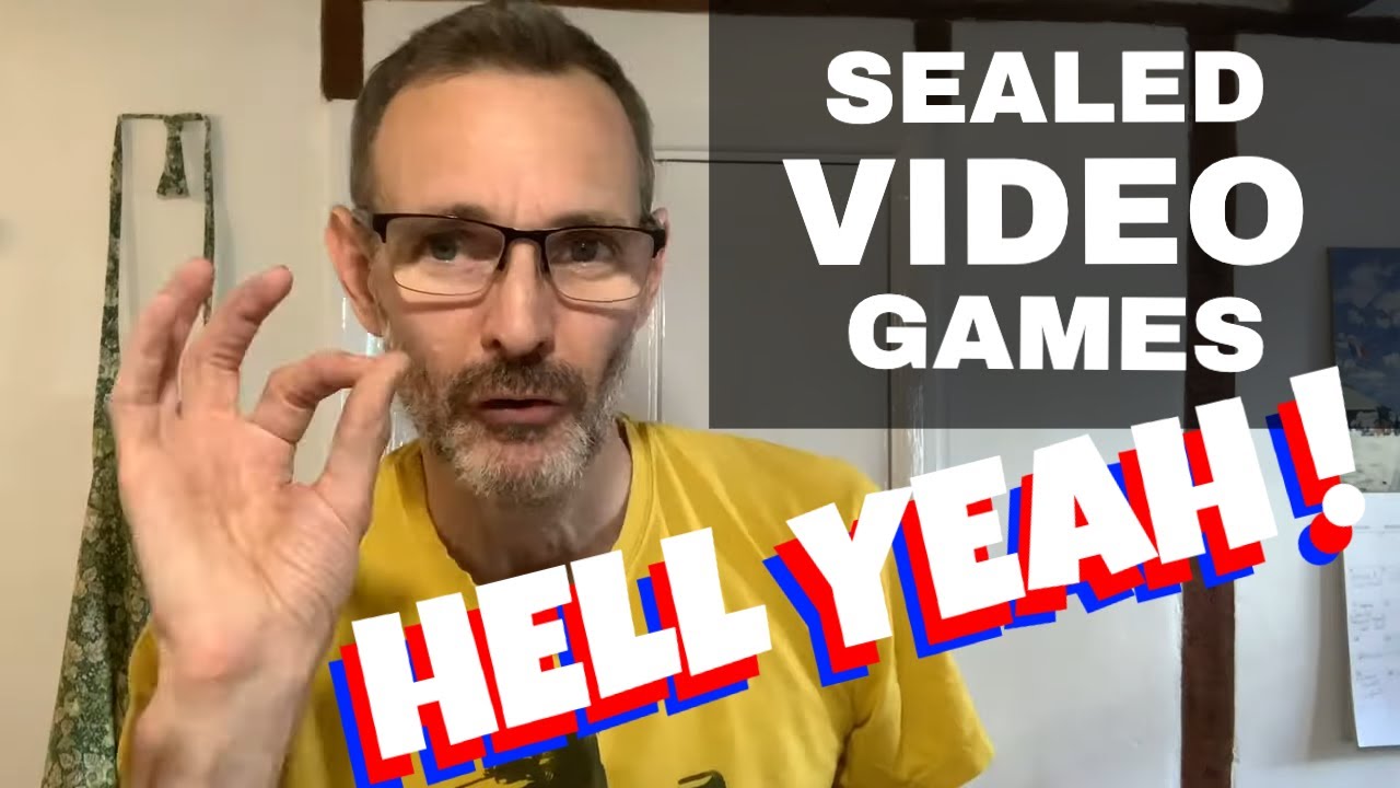 SEALED VIDEO GAMES 3 for £1 - HELL YEAH!! - YouTube