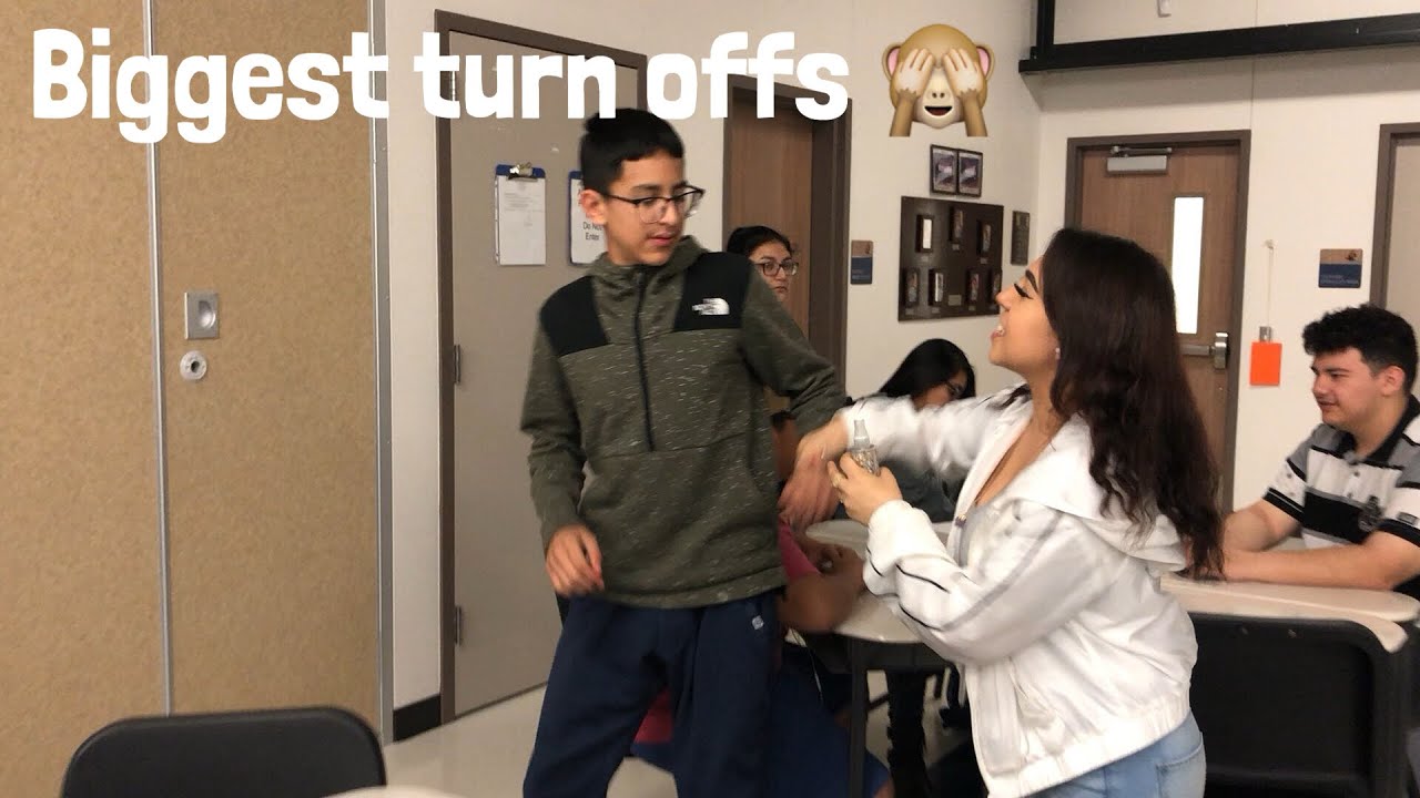 Asking High School boys what their biggest turn off is 🙊 - YouTube