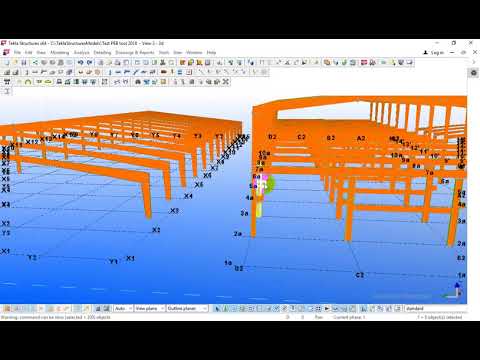 [Tekla Structures] Các dạng nhà tiền chế sử dụng PEB tool Việt hóa ...