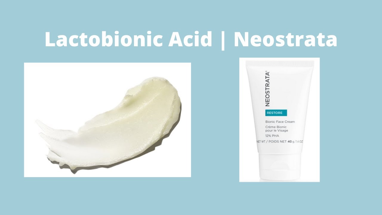 lactobionic acid | Neostrata - YouTube