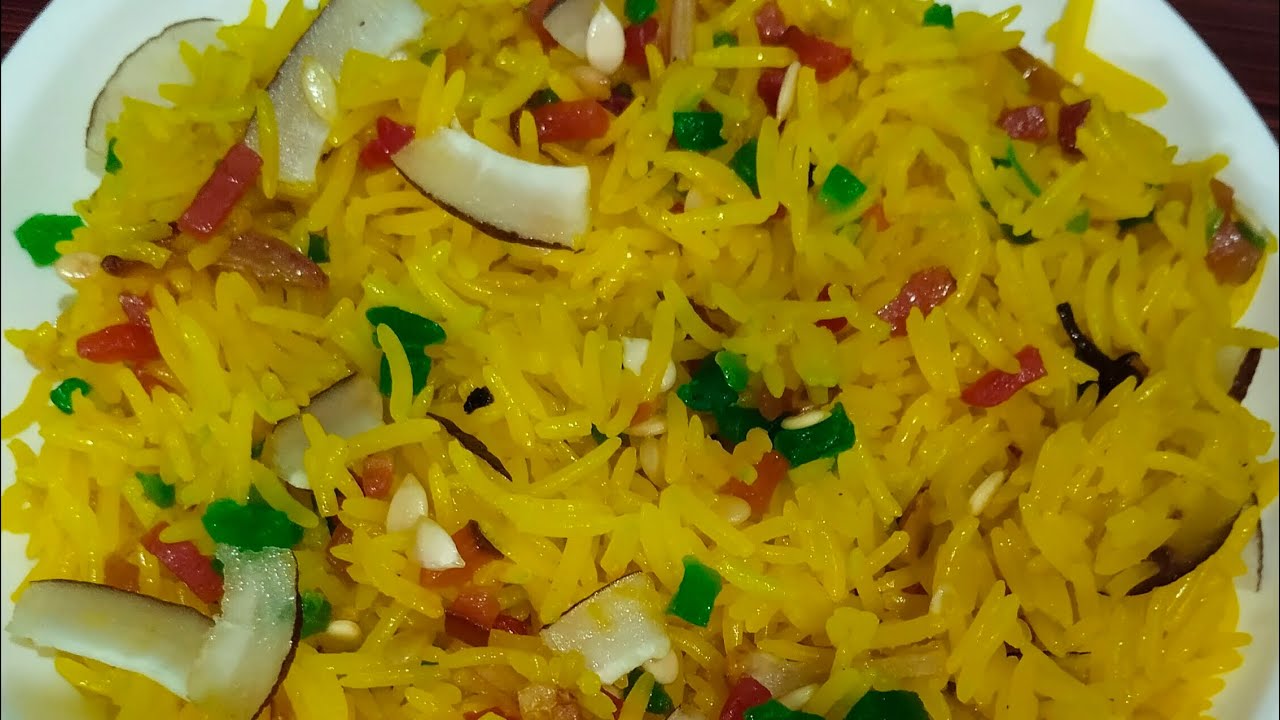 bahut hi testi and yummy jarda recpy #how to make jarda recpy - YouTube