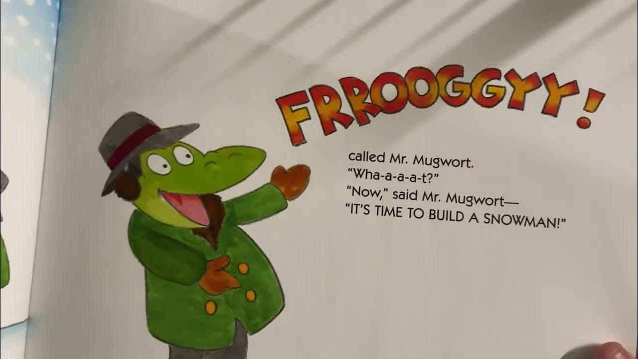 Froggy Builds A Snowman in Cree - YouTube
