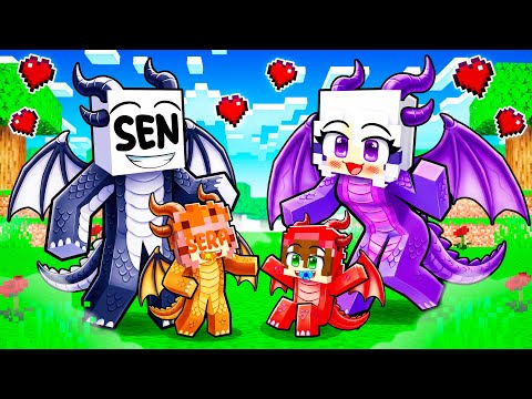 SEN EJDERHA Bir AİLEYE Sahipsin! - Minecraft