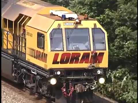 Loram Rail Grinder RG400 - YouTube