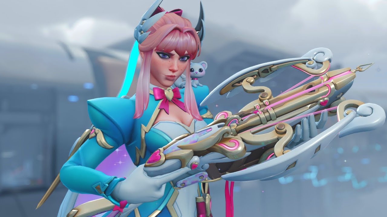 NEW Heart of Courage Freja Skin Showcase | Overwatch 2 - YouTube