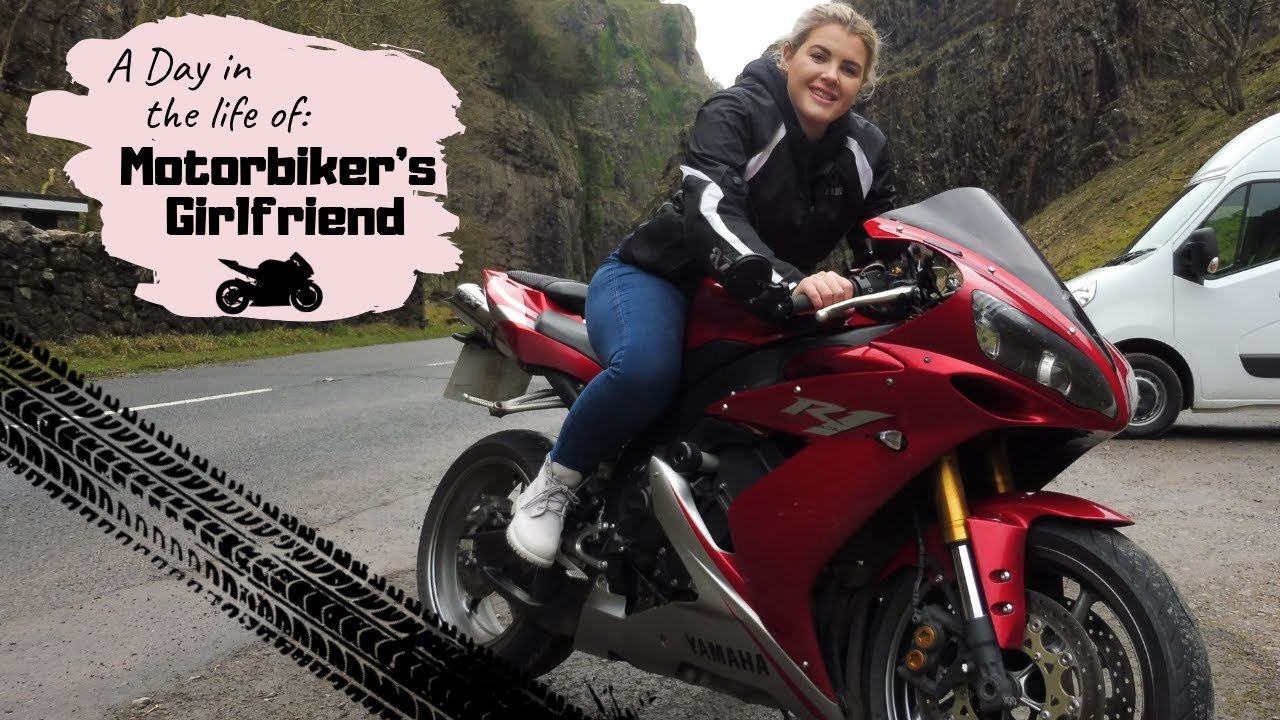 A Day in the life of a motorbiker's Girlfriend | Bike Day - YouTube