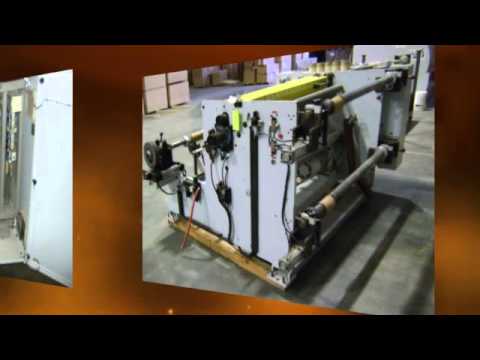 Friz Slitter and Winding Machine - YouTube