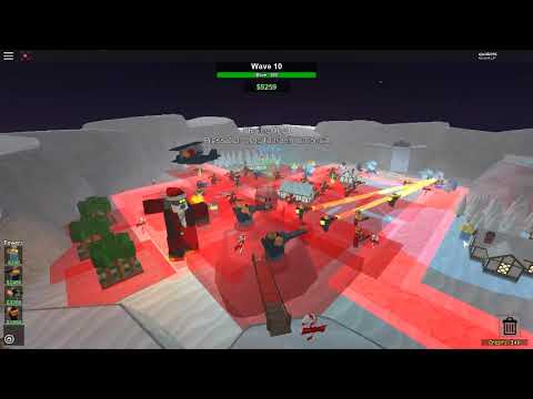 ROBLOX Tower Battles vs Santa Bot! - YouTube