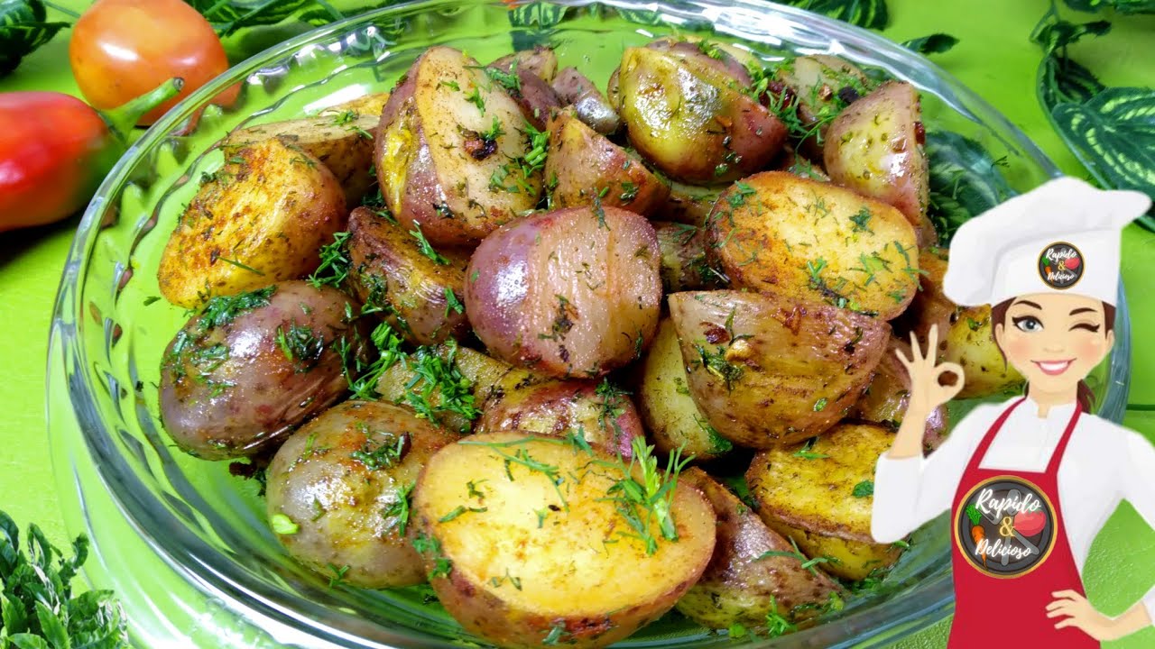 Como hacer papas salteadas fáciles de preparar - YouTube