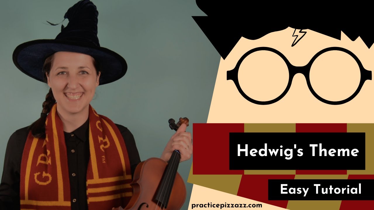 Hedwig's Theme violin from Harry Potter (easy violin tutorial) - YouTube