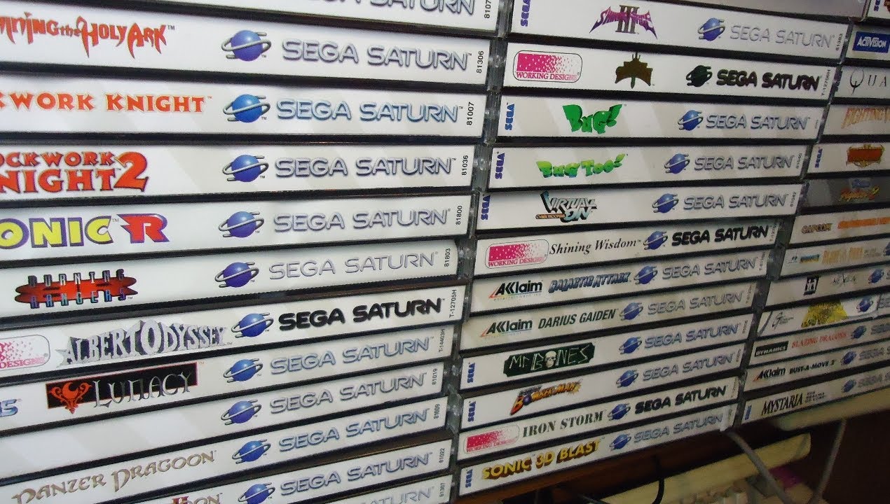 My Sega Saturn Collection - YouTube