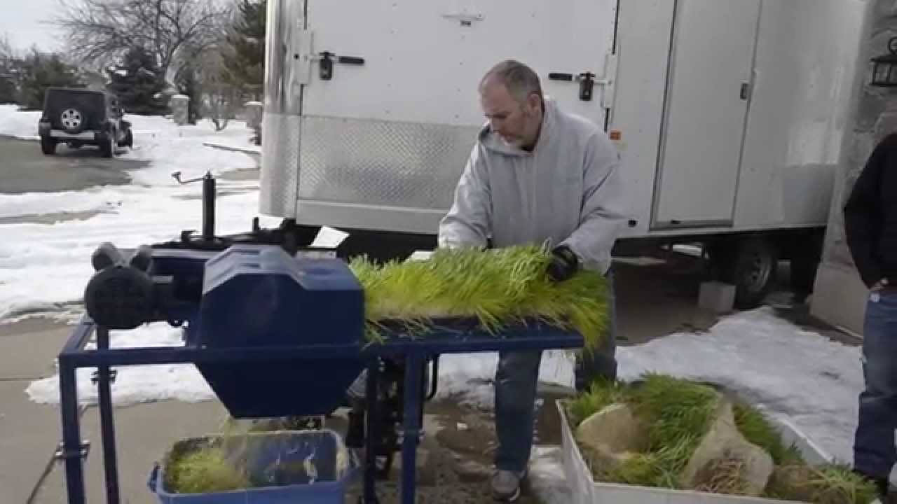 FodderShark Fodder Shredding Demo - YouTube