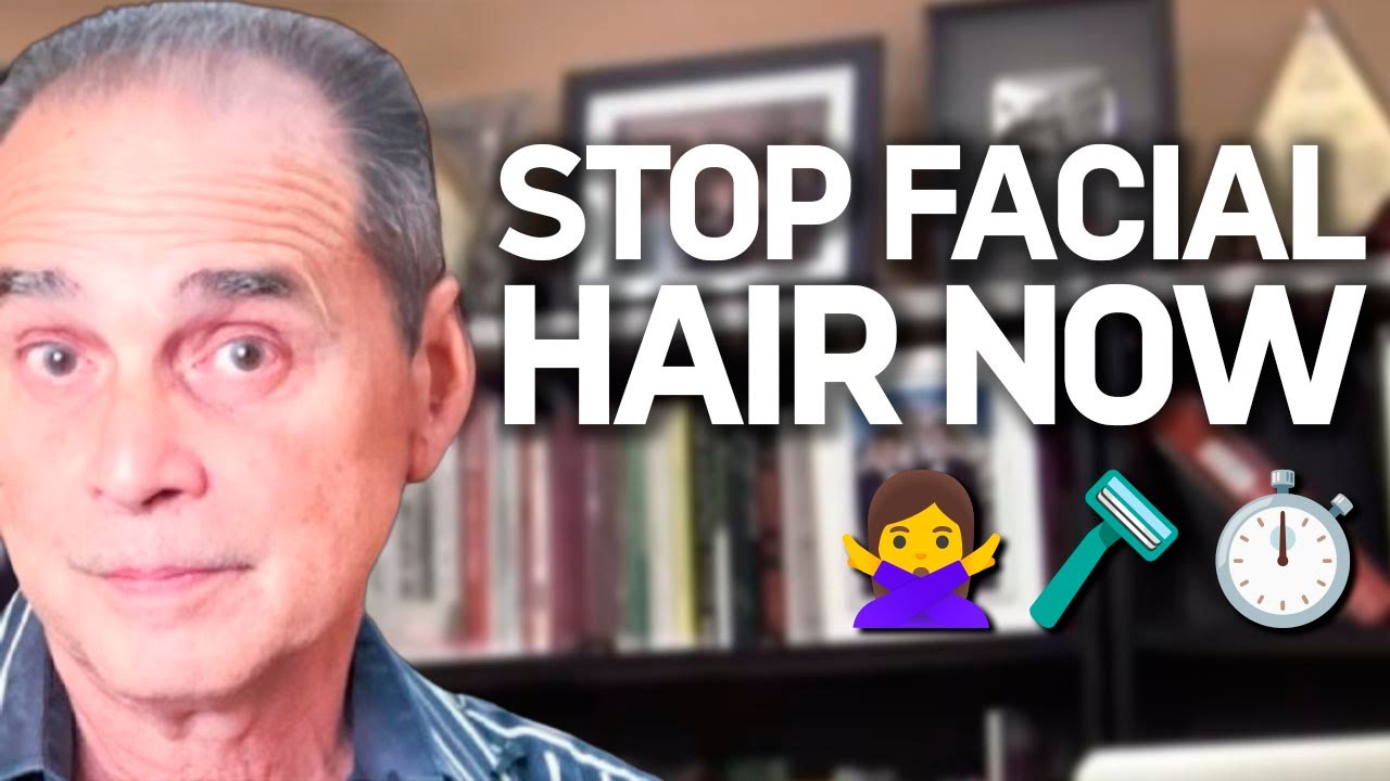 #1342 How to Stop Facial Hair in Women - YouTube