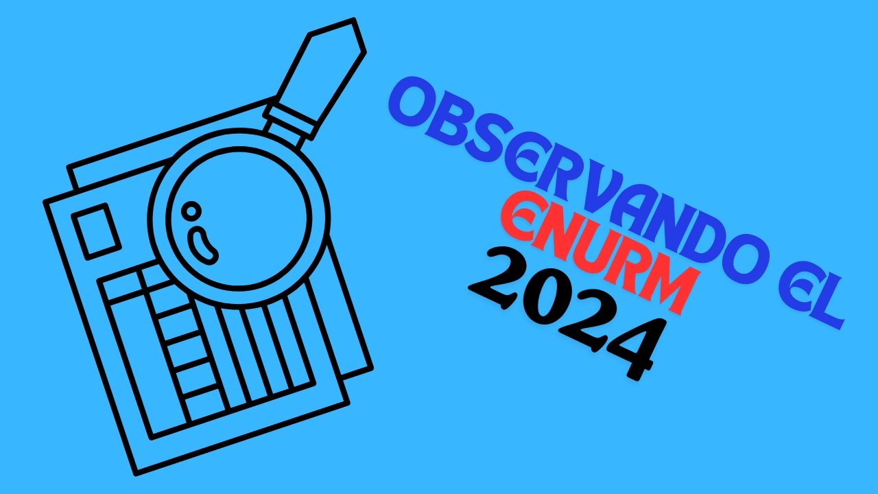 OBSERVANDO AL ENURM 2024 - YouTube