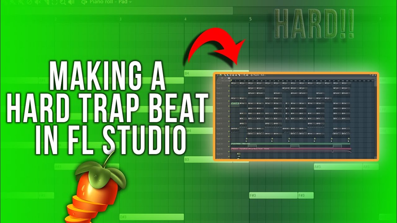 MAKING A HARD Trap Beat IN 6 MINUTES OR LESS FL Studio Tutorial - YouTube