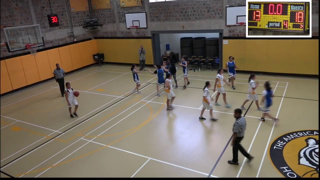 Girls Semifinal2 AES v. AISC ASIAC Basketball 2019 - YouTube