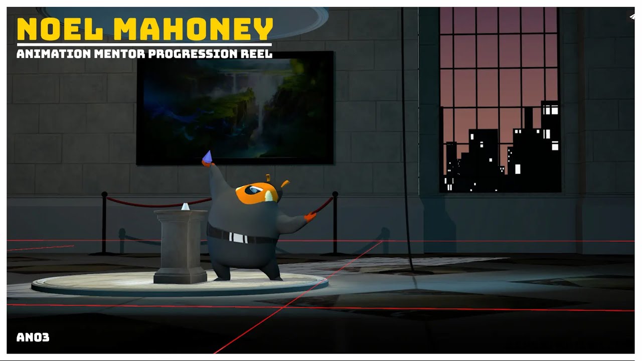 Animation Mentor - Advanced Body Mechanics Progression Reel - YouTube