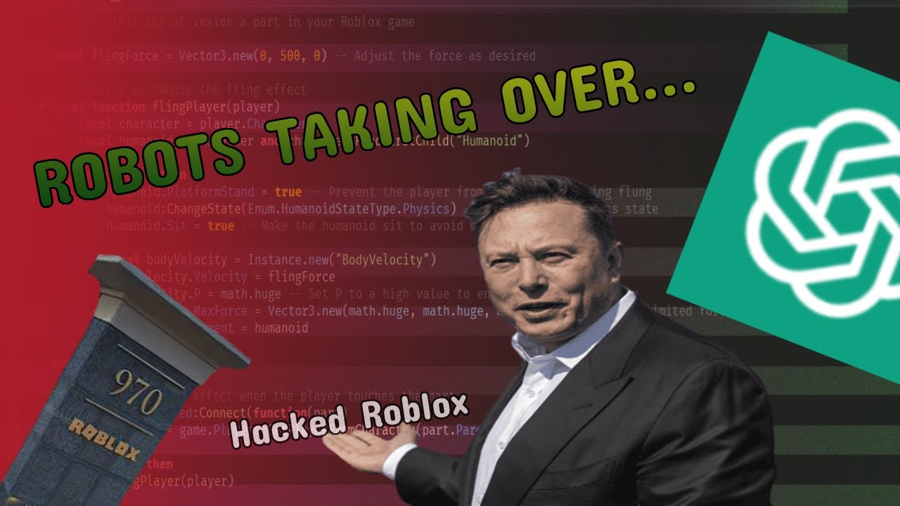 Using ChatGPT on Roblox to make Fling player Script [2023] - YouTube